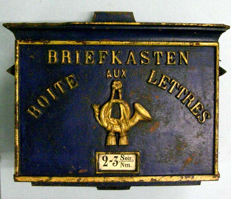 Briefkasten, Luxemburg, Briefkasten Boite Aux Lettres - Onlinesammlung MSPT
