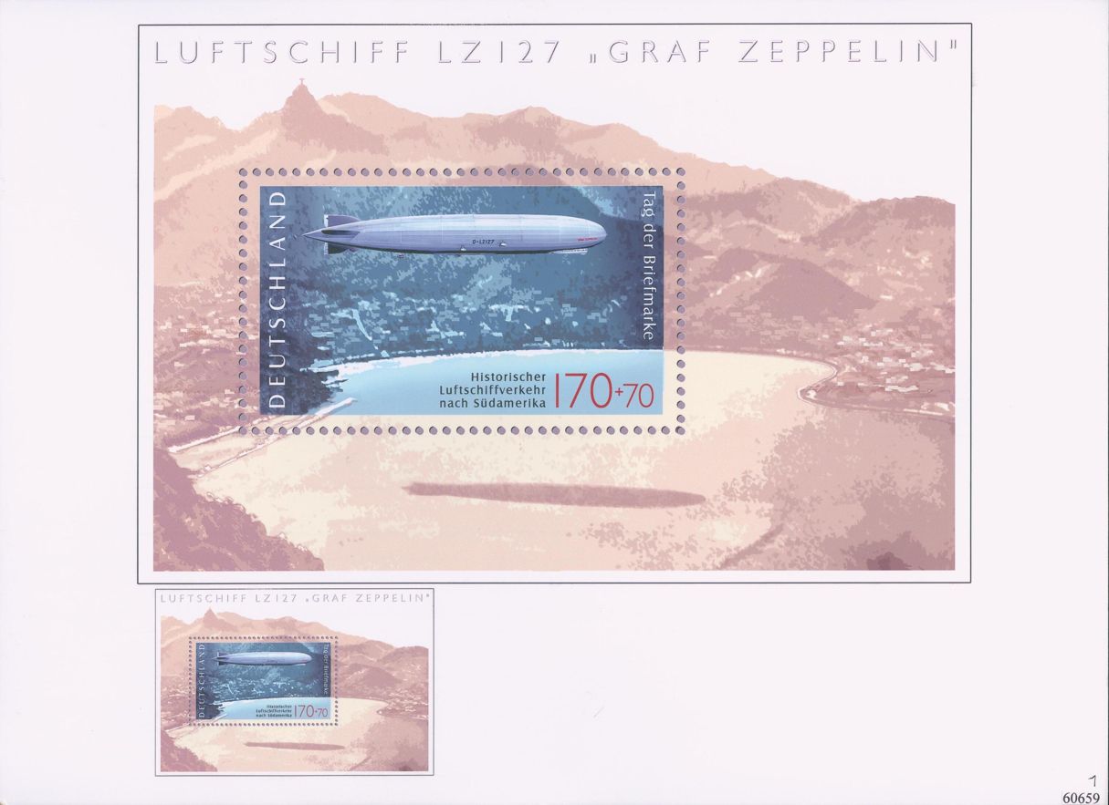 Konkurrenzentwurf für die Blockausgabe Bundesrepublik Deutschland ...