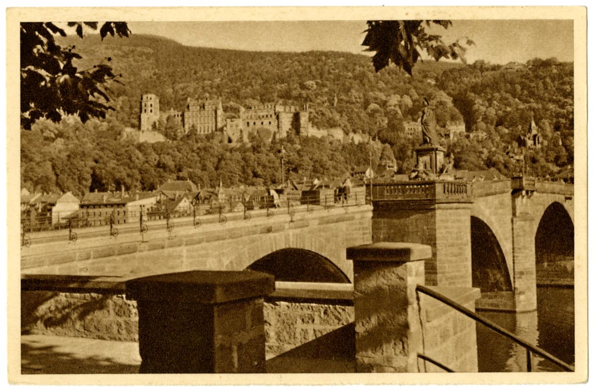 Ansichtspostkarte. Wohlfahrtskarte zu Gunsten des Winterhilfswerks (WHW ...