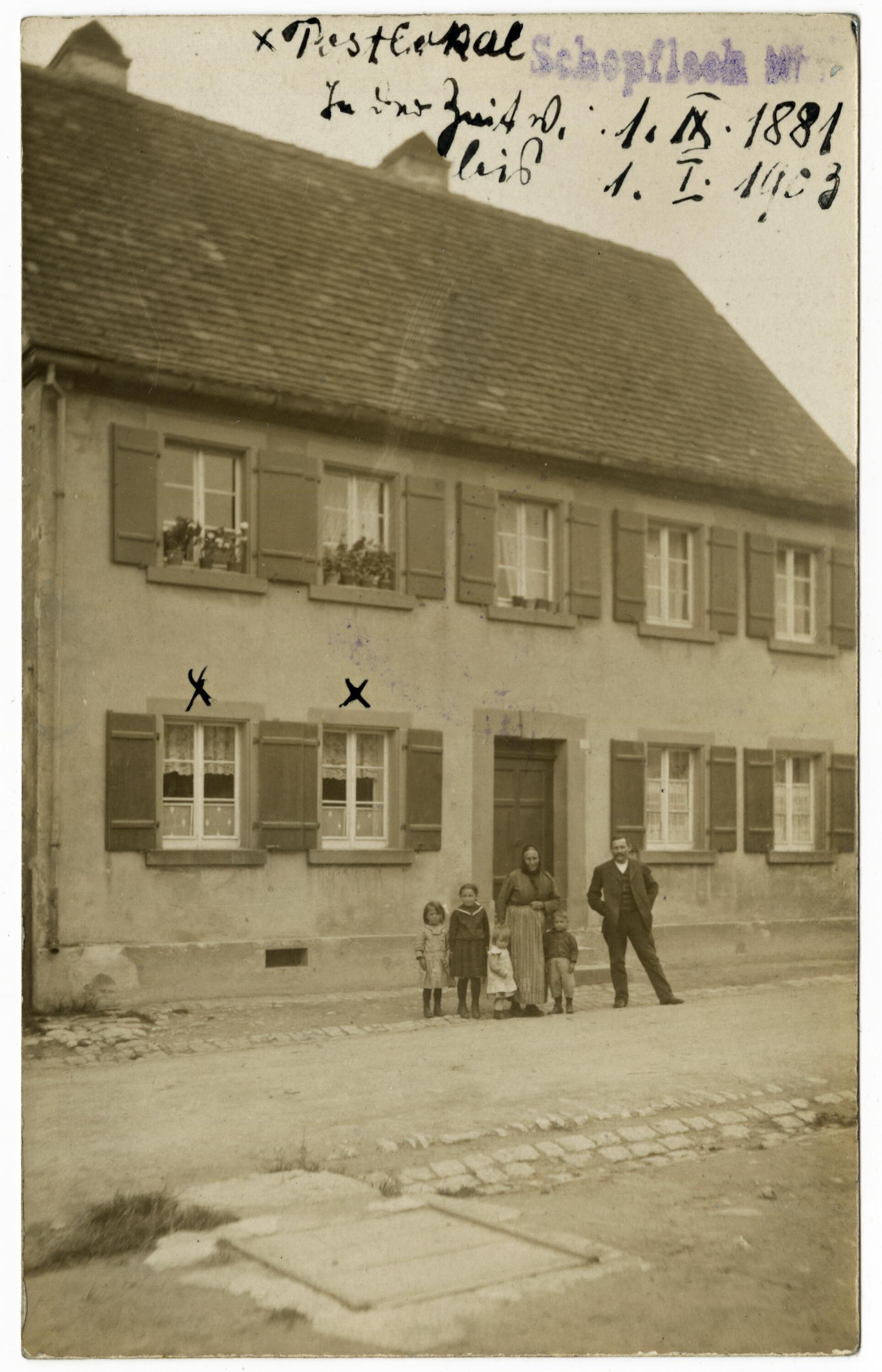 Ansichtspostkarte. Fotoansichtskarte, Postagentur der Königlich ...