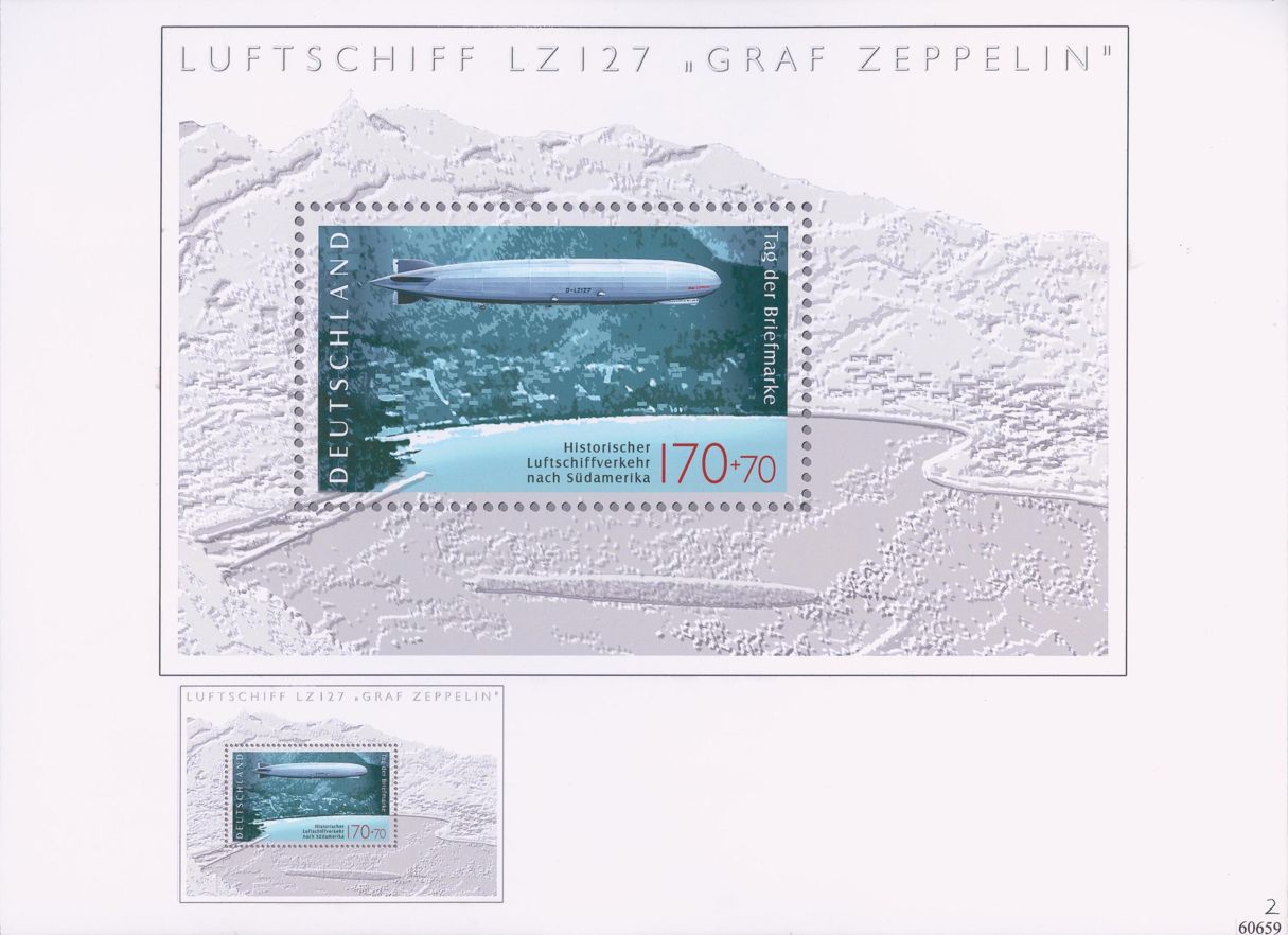 Konkurrenzentwurf für die Blockausgabe Bundesrepublik Deutschland ...